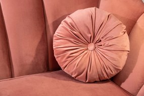 Invicta Interior Moderní sametová pohovka růžová - Erami II