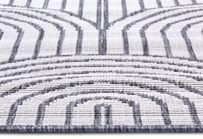 Hanse Home, Kusový koberec Pangli 105851 Silver – na ven i na doma, 200x290, šedá, chodba / předsíň