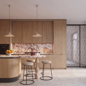 Sollux Lighting Závěsné svítidlo NOX 40 taupe