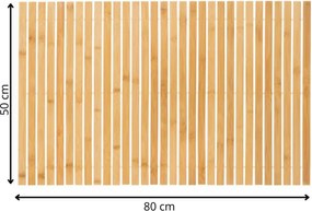 Koupelnová předložka 80x50 cm SPRINGOS HA7531přírodní