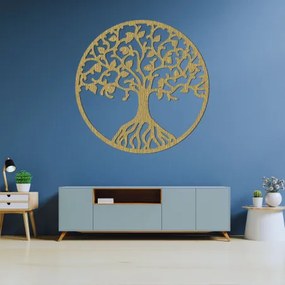 Přírodní dřevěná nástěnná dekorace strom života | SENTOP PR0153