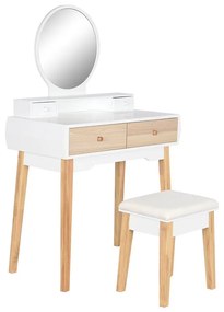 Home ESPRIT Toaletní stolek ESPRIT Bílý 80 x 40 x 127 cm