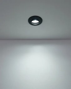 Eglo 300191 - SADA 7xLED Podhledové svítidlo GEDREZ LED/4,9W/230V pr. 9 cm černá