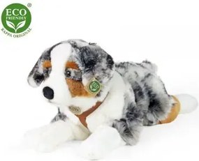 RAPPA Plyšový pes Australský ovčák ležící 61 cm / ECO-FRIENDLY / od 0