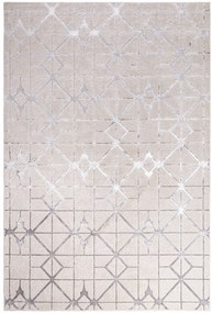 Šedý  koberec Beethoven Lattice Rozměry: 80x150 cm