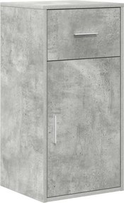 Rohový psací stůl se zásuvkou Betonově šedá 102 x 88 x 75 cm 3337276