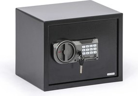 Nábytkový sejf s elektronickým zámkem a LCD displejem, 300 x 380 x 300 mm
