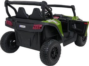 Ramiz Elektrická bugina Gravity pro děti zelená + pohon 4x4 + dálkové ovládání