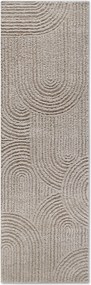 ELLE Decoration, Běhoun Gallery 106090 Beige z kolekce Elle, 80x240, béžová, ložnice