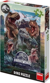 DINO Puzzle Jurský svět (Jurassic World) 33x47cm skládačka 500 dílků dn502697
