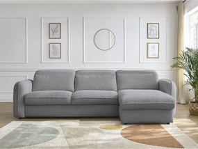 Šedá rohová pohovka Achille – Bobochic Paris