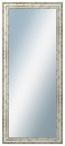 DANTIK - Zarámované zrcadlo - rozměr s rámem cca 60x140 cm z lišty TRITON široký stříbrný (2950)