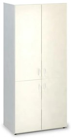 Vysoká skříň ProOffice 80 x 47 x 178 cm, bílá