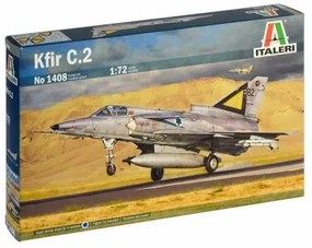 Italeri Model Kit letadlo 1408 - Kfir C.2 (1:72)