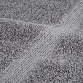 Prémiové ručníky do sprchy SOLUND 2 ks šedé 70x140 cm 600 g/m² 137308