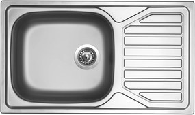 Nerezový dřez Sinks OKIO 860 XXL V 0,6mm leštěný