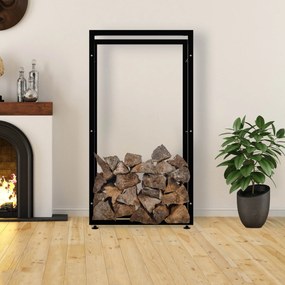 Stojan na palivové dřevo Keri V2 25x80x150 – černá