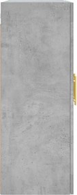 vidaXL Nástěnná skříňka 69,5 x 34 x 90 cm [828472] Barva: šedá sonoma