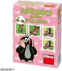 DINO KRTEK mini Pexeso / Délka hry: 20 minut / Počet hráčů: 2-4 / od 3