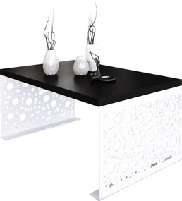 ADRK Furniture Konferenční stolek RINA 100x60 CT-RIN-W-B