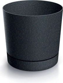 PRO Květináč TUBO P ECO WOOD antracit 29,2cm