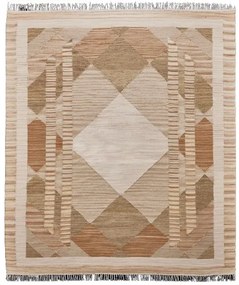 Diamond Carpets India, Ručně vázaný kusový koberec Fibonacci I DESP HL88 Beige Mix, 200x290, béžová, ložnice