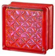 Glassblocks MINI ROMANTIC RUBY