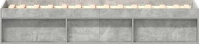 Rám postele betonově šedý 75 x 190 cm Small Single 3203848