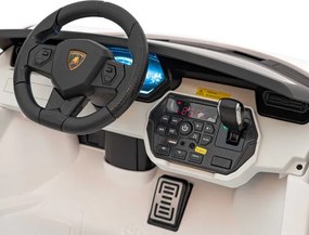 Elektrické autíčko Lamborghini SIAN bílé