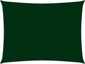 vidaXL Stínící plachta oxfordská látka obdélníková 6 x 7 m [135167] Barva: Tmavě zelená