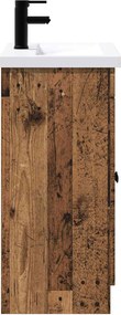 Sada koupelnového nábytku Staré dřevo 56 x 37,5 x 81 cm 3404192