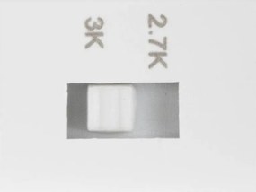 LA 1007914 D-RING M nástěnné svítidlo, fáze, 2700/3000K, fáze, IP65, bílá - BIG WHITE (SLV)