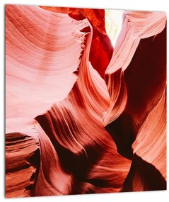 Obraz červených skal (30x30 cm)