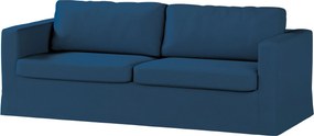 Potah na pohovku IKEA Karlstad 3-místná, nerozkládací, dlouhý barva tmavě modrá