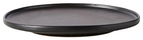 Muubs Mělký talíř CETO P.27,5cm černo-hnědý