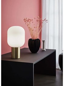 Stolní lampa Markslöjd Brooklyn Brushed Brass