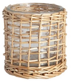 Lucerna Grusvik Glass Rattan 14 cm Storefactory Scandinavia