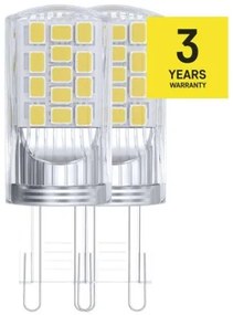 Emos lighting LED žárovka Classic JC / G9 / 4 W (40 W) / 470 lm / neutrální bílá 1525736408