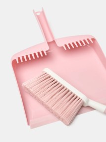 Sinsay - Sada smetáčku a lopatky s květinovým motivem 2 pack - růžová