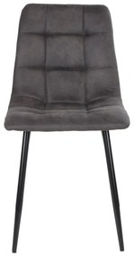 Designová židle Dominik tmavě šedá