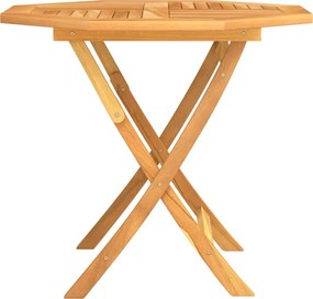 vidaXL Skládací zahradní stůl 85 x 85 x 76 cm masivní teakové dřevo [47418]