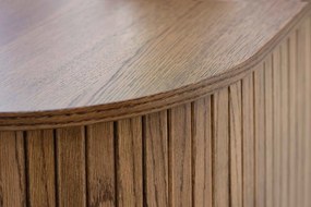 Designová komoda Vasiliy 140 cm kouřový dub