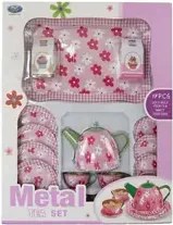 MAC TOYS Kovové nádobí / Doplněk k dětské kuchyňce / kov
