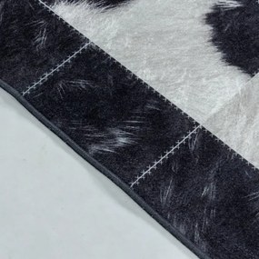 Vopi | Kusový koberec Fiesta 4307 black - 160 x 230 cm