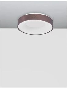 Stropní svítidlo LED se stmíváním Rando Thin 38 3000K hnědá