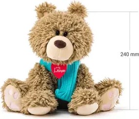 Lumpin Medvěd Bariboo se šálou 25cm / od 0 let