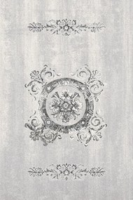 Kusový koberec Fotynas světle šedý 133 x 180 cm