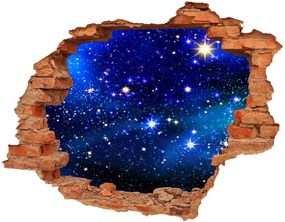 Wallmuralia Foto fotografie díra na zeď Hvězdné nebe 90x70 cm