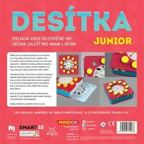 Mindok Desítka: Junior / Délka hry: 20 minut / Počet hráčů: 2 - 8 / od
