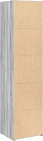 Skříň highboard šedá sonoma 45 x 41 x 185 cm kompozitní dřevo 3281678
